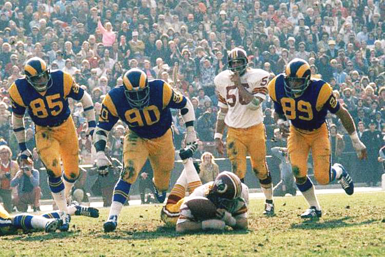 The History of the Los Angeles Rams - Custom Throwback Jerseys